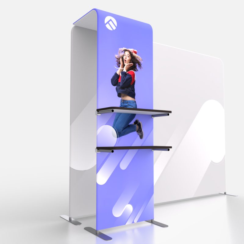 กล่องไฟผ้า ตั้งพื้น SEG lightbox 1000x2000x450 - fabricsystems