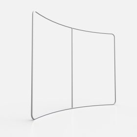 C shape backdrop แบคดรอปผ้า 3000x2300 - fabricsystems