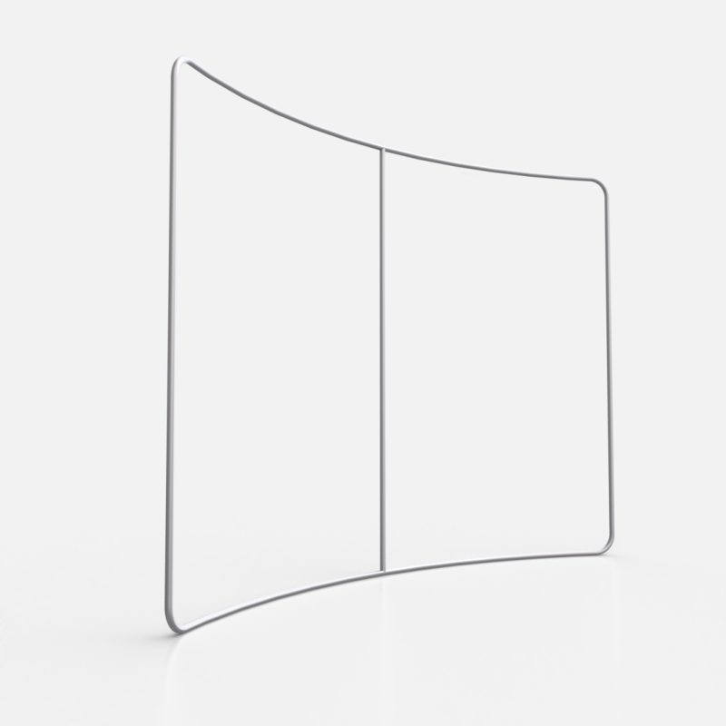 C shape backdrop แบคดรอปผ้า 3000x2300 - fabricsystems