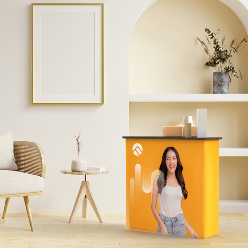 Lightbox counter เคาน์เตอร์กล่องไฟ 1040x1060x380 - fabricsystems