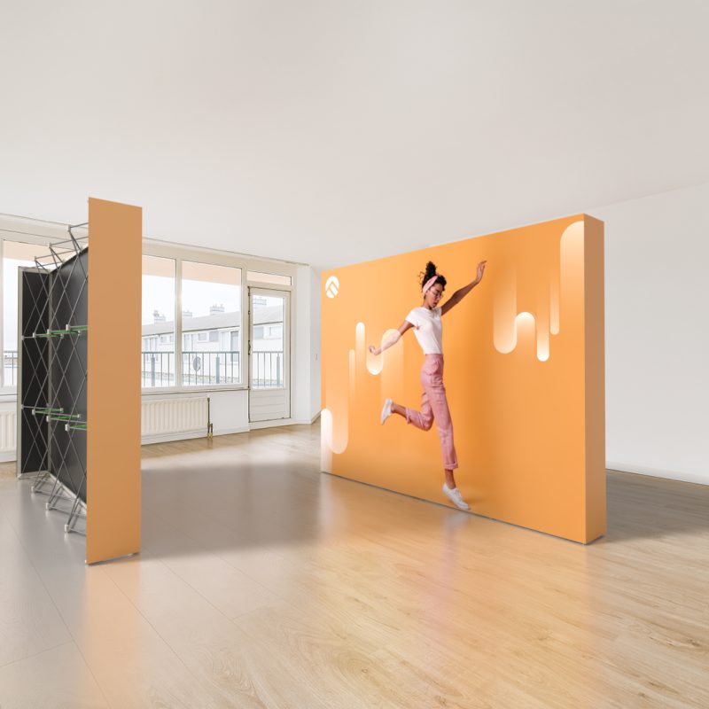 Pop up backdrop. 2970x2240x380 - fabricsystems