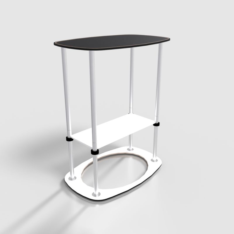 Square counter 800x530x1000 - fabricsystems