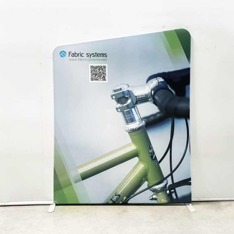 C shape backdrop แบคดรอปผ้า 3000x2300 - fabricsystems