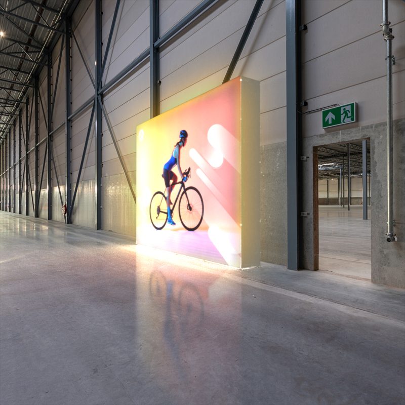 Pop up lightbox backdrop.แบคดรอบผ้ากล่องไฟ 2970x2240x380 - fabricsystems