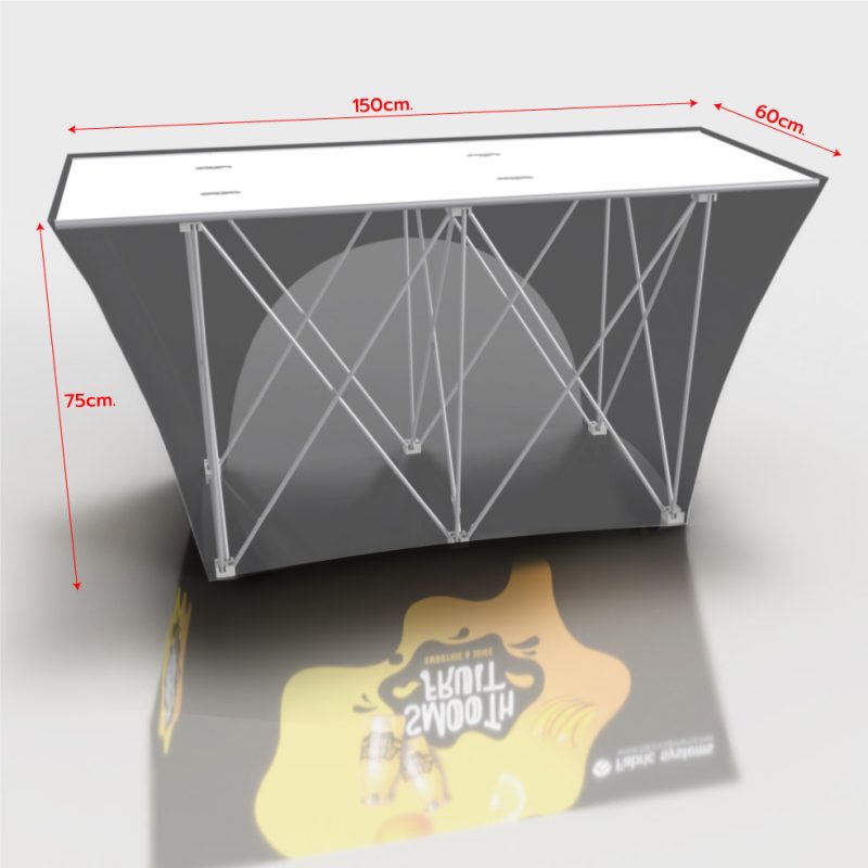 Pop up Table TB-001 โต๊ะพับ pop up โต๊ะพับ pop up มี 4 ขนาด - fabricsystems